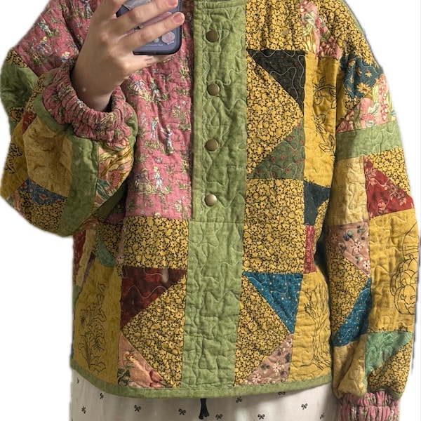 Quilt Pullover Sewing Pattern PDF | Beginner Friendly | XS–XL Digital ...