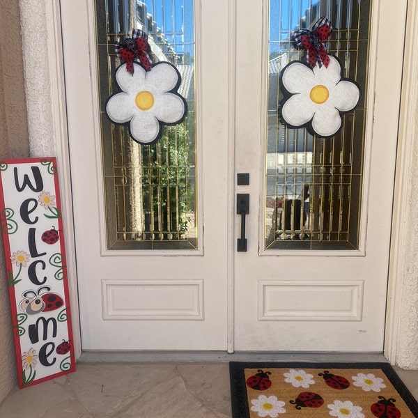 Lady Bug Porch Sign/ Ladybug Sign/ Summer Sign/ Large Ladybug Sign - Etsy