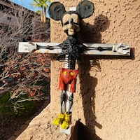 Rat Christ Ooak Cursed Crucifix Sculpture - Etsy Canada