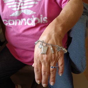 Realtor Charm Bracelet, Stainless Steel Realtor Bracelet, Real Estate ...