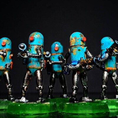 Dark Slayers 28mm Scale 3D Printed Resin Miniatures X10 - Etsy