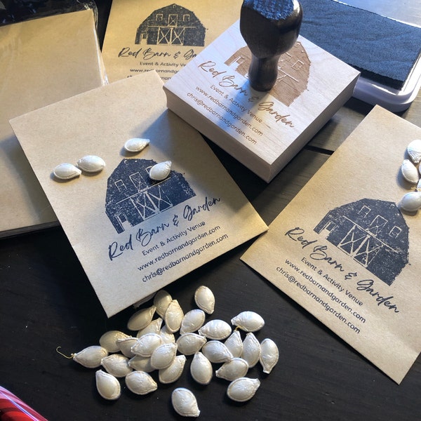 Business Branding Stamp - Custom Logo, Personalized Packaging, Self ...
