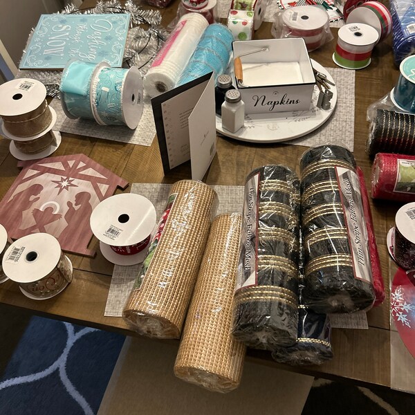 2.5 Navy Orange Football Scene Ribbon RGC1154CF - Etsy