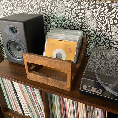 7-inch Record Storage Crate - Etsy UK