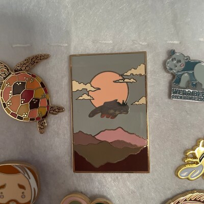 FROG PIN Wizard Frog Hard Enamel Pin - Etsy