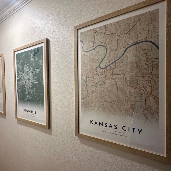 Personalized Map Art, Multiple Sizes, Map Prints, Custom Map Art, Your ...