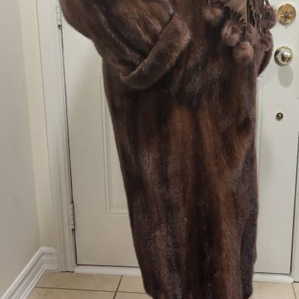 Women Beautiful Brown Sheared Beaver Fur 3/4 Coat Sz. 14 - Etsy