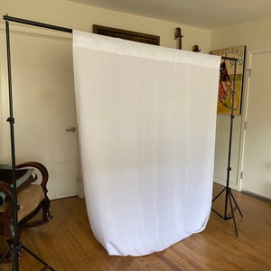 Bright White Solid Photography Backdrop, Seamless, Wash/dry - Etsy