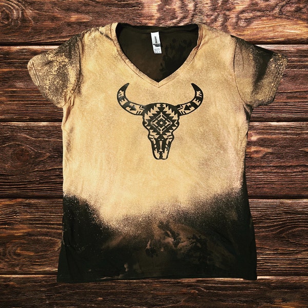 SVG, PNG, DXF, Jpeg, Cow Skull With Aztec Pattern Farmhouse, Country ...