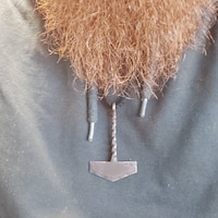 Forged Iron Tiwaz Tyr Tiw Rune Viking Amulet Runic Nordic Pendant ...