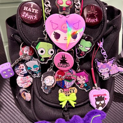 Invader Zim Keychain DIB - Etsy