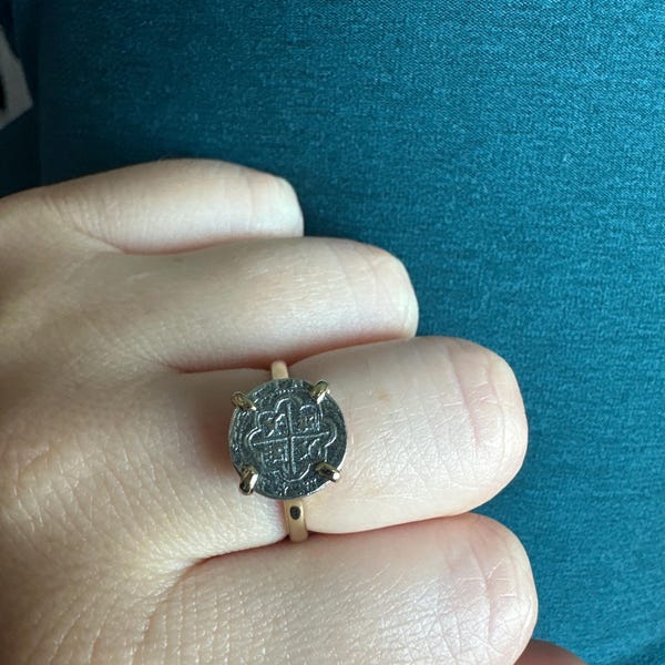 Atocha 14kt Gold Overlay Ring Shipwreck Sunken Treasure - Etsy