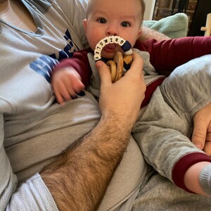 Boston Red Sox Toy Collection Pacifier Clip Rattle Baby - Etsy