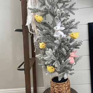 Felt Gingerbread Man Ornament, Peppermint Gingerbread Man, Christmas ...