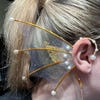 Mermaid Ears, Cerulean Blue, Resin, Fish Fin Ears, Siren Ears, Merfolk ...