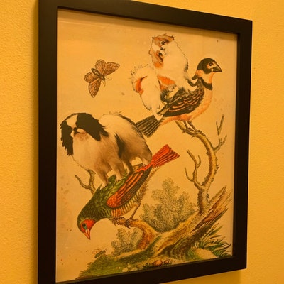 Wirehaired Pointing Griffon Art Starry Night Great Wave Jaws - Etsy