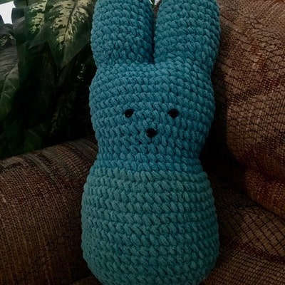 Jumbo Peep Bunny, Crochet Pattern, PDF, Digital, Download, Easter ...