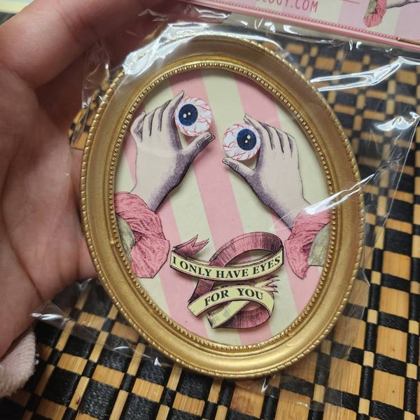 Dramatic Exit Sign, Victorian Inspired Curiosity Wall Decor, Oddity ...