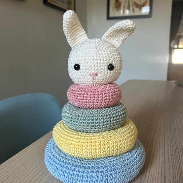Rabbit Crochet Kit - DIY Crochet Kit - Animal Crochet Kit - Rabbit DIY ...