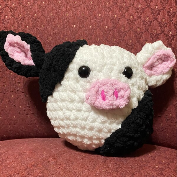 Mini and Large Squishmallow Cow Crochet **PDF PATTERN BUNDLE** - Etsy
