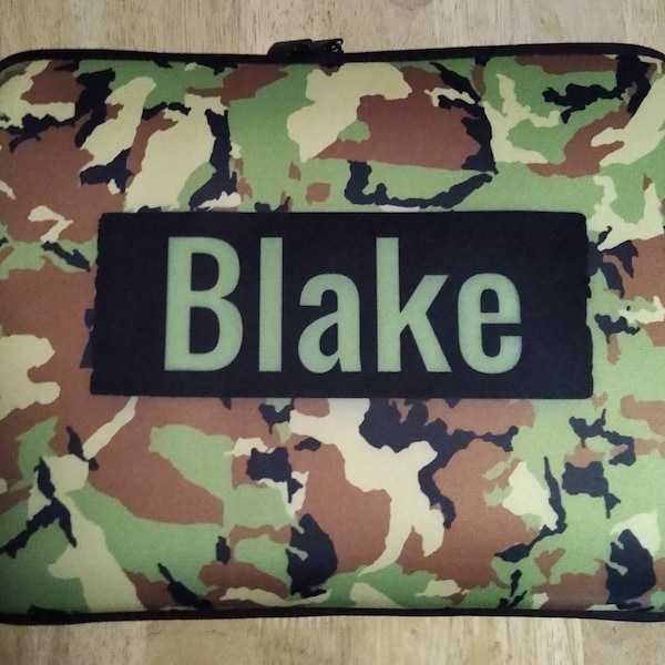 Girls Chromebook Case for Kids, Personalized Laptop Sleeve, College ...