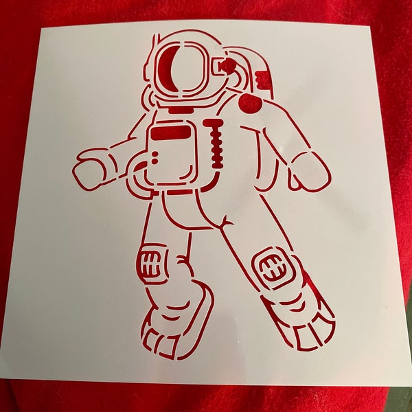 Astronaut Space Stencil - Etsy