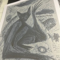 West Virginia Cryptozoology Monster Map - Etsy