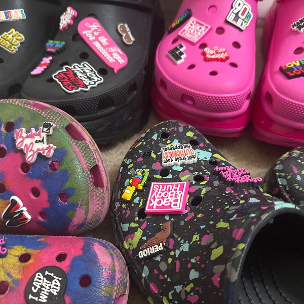 Croc Compatible Heart Shoe Charms, Love Themed Charms for Your Crocs ...