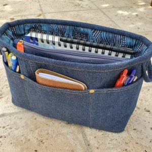 Multi Pocket Organizer Sewing Pattern Pdf File Purse - Etsy