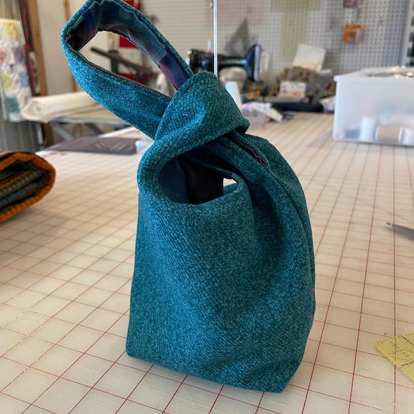 Square Knot Bag With Flat Base | PDF Sewing Patterns and Tutorial ...