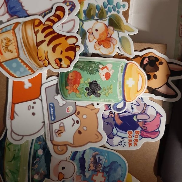 Vinyl Sticker Tiger Cub Jar - Etsy