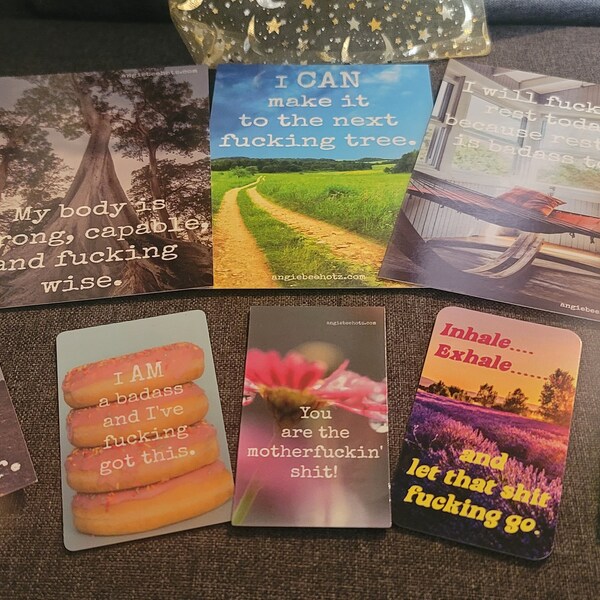 Badass Body Positivity Affirmation Cards Deck for Loving Your Amazing ...