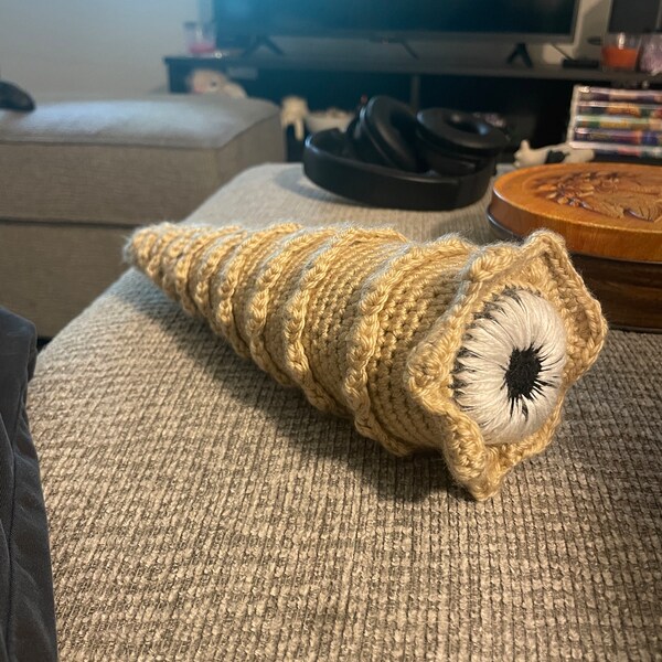 Amigurumi Sandworm Crochet Pattern. Scary Desert Worm Monster. No Sew ...