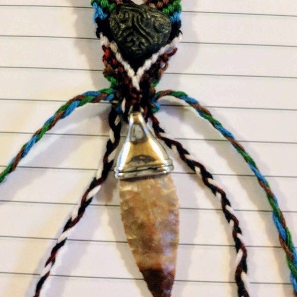 Paleolithic Arrowheads in 3D Frame, Veneered Frame, Authentic Saharan ...