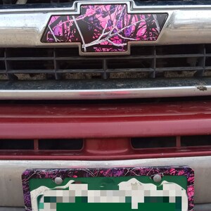 Moonshine Camo muddy Girl License Plate Frame Legal in All - Etsy