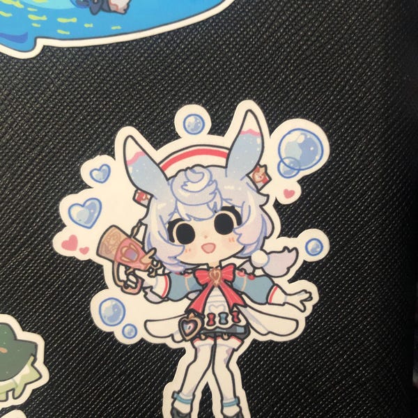 Needy Streamer Overload Cute Sticker Sheet Kangel Kawaiiangel Ame-chan ...