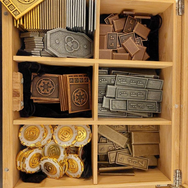 40x Dragon Coins in 3 Different Colors, Metal Token Upgrade for Board ...