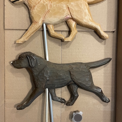 Labrador Retriever Garden Stake Multiple Colors Available - Etsy