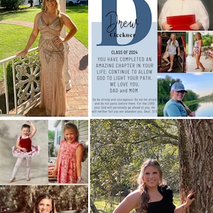 Editable Full Page Graduation Yearbook Ad Template Editable in Canva ...