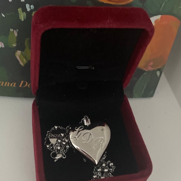 LDR Lana Style Stainless Steel Heart Necklace 3.0 - Silver - Etsy