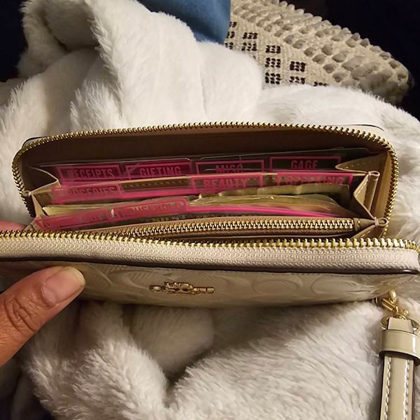 Wallet Dividers With Tabs Colorful Cash Dividers for Wallets Cute Cash ...