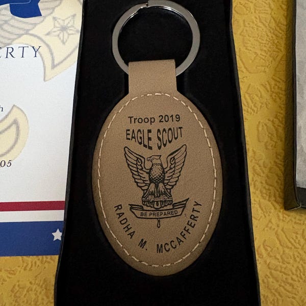 Eagle Scout Project Marker - Horizontal 8X10. Officially Licensed ...