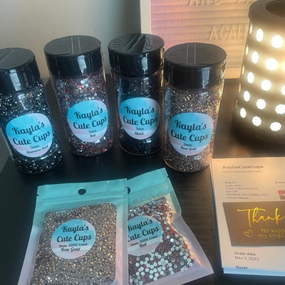 Bling Lover's Kits Monochromatic Rhinestone Kits 3mm, 4mm, 5mm FAST ...