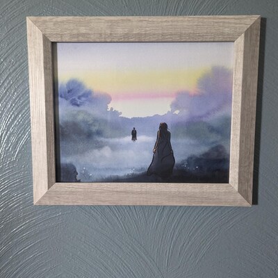 Princess Bride Fire Swamp Art Print 2 Sizes - Etsy