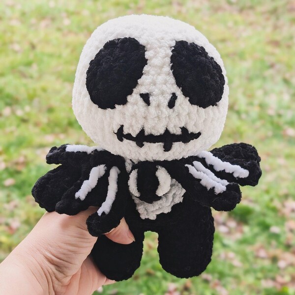 Low Sew Spooky Chibi Crochet Pattern PDF – Photo Tutorial, Instant ...