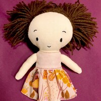 Doll Pattern and Detailed Instructions in English (8"/20 Cm Tall ...