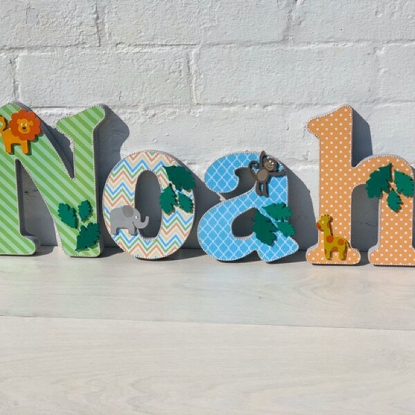 Summer Orange, Green, Yellow and Blue Printable Digital Papers With ...