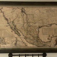 Map of MEXICO 1826 Old Map of Mexico United States of - Etsy Canada