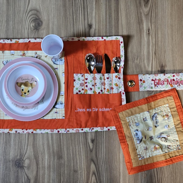 NEW! Easy Pocket Snack Mat "henry" - Etsy