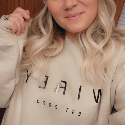 MRS Beanie Hat Bride Beanie Hat Bridal Shower Gift for Bride to Be Gift ...